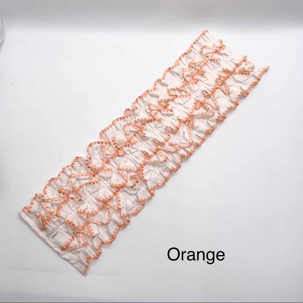 Vintage | 1970s 1980s Detachable Tux Ruffle - Gem